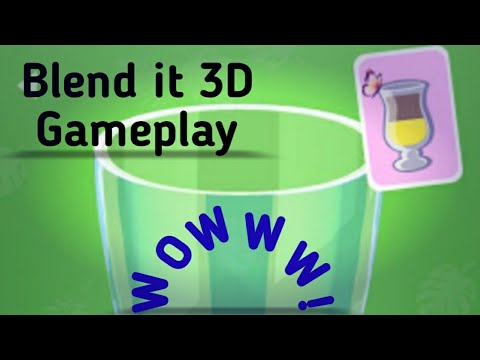 Blend It 3D~Gameplay - YouTube