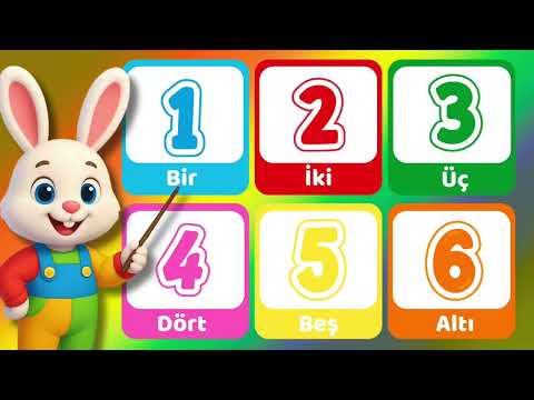 Çocuklar için 1’den 50’ye Sayma 🚀 Eğlenceli Sayı Öğrenme Videosu
