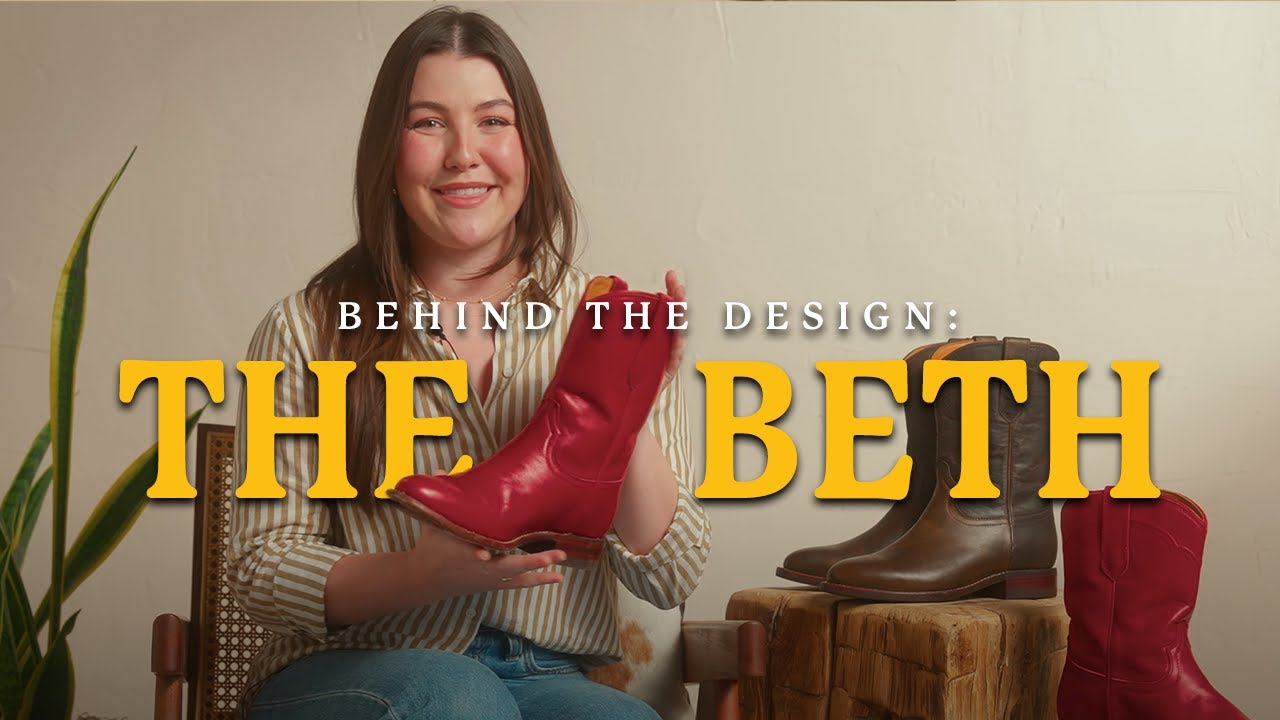 Behind The Design of Tecovas' First Women's Roper | The Beth - YouTube