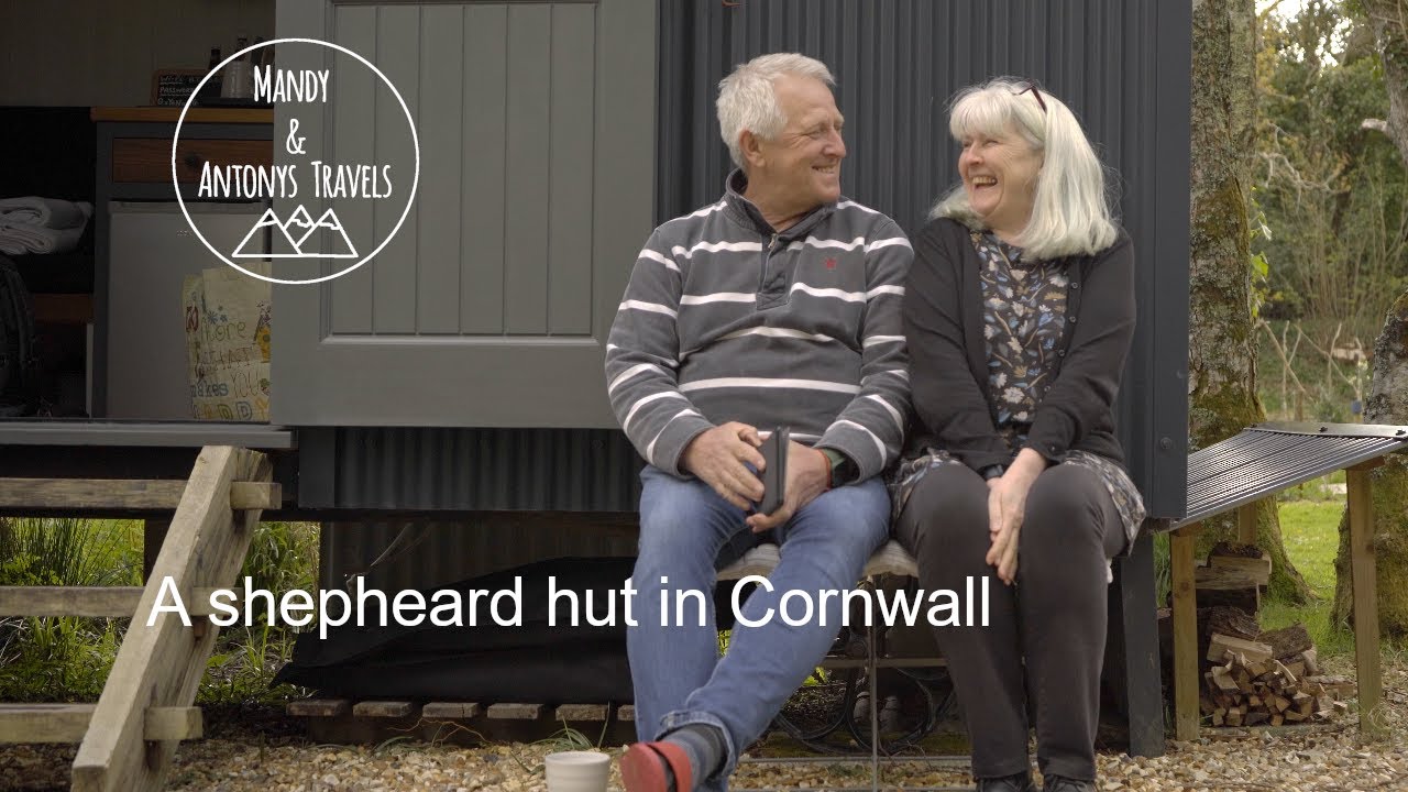 A stay in a Shepherds Hut in Cornwall. - YouTube