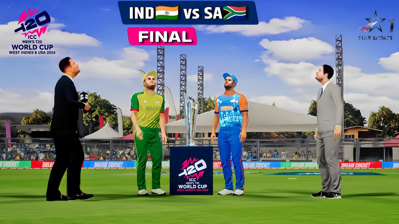 India Vs South Africa | T20 World Cup 24 Final Match | Dream Cricket 24 ...