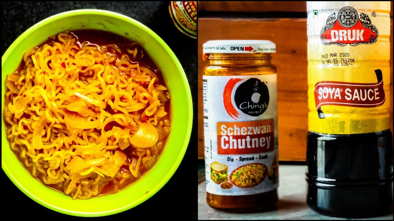 STREET Style SCHEZWAN MAGGI recipe|Maggi recipe |🔥🥵 - YouTube