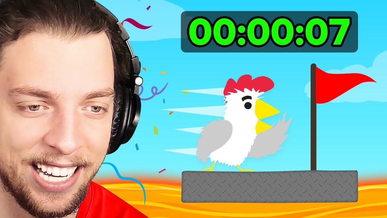 SLOGO Got the FASTEST Win in Ultimate Chicken Horse! - YouTube