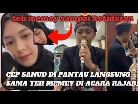 Teh memey mantau cep sanud di acara Rajaban - YouTube