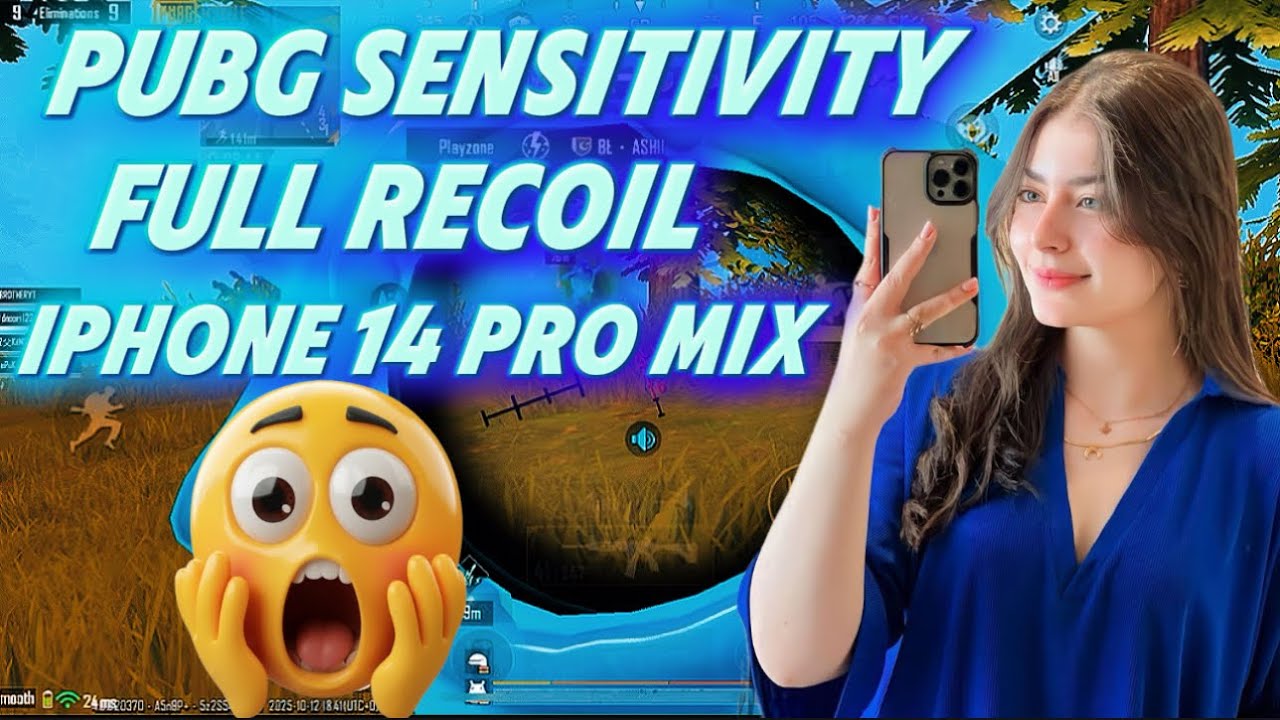 PubG Sensitivity 14 Pro Max Control Rush King Sensitivity🤯🥶 - YouTube
