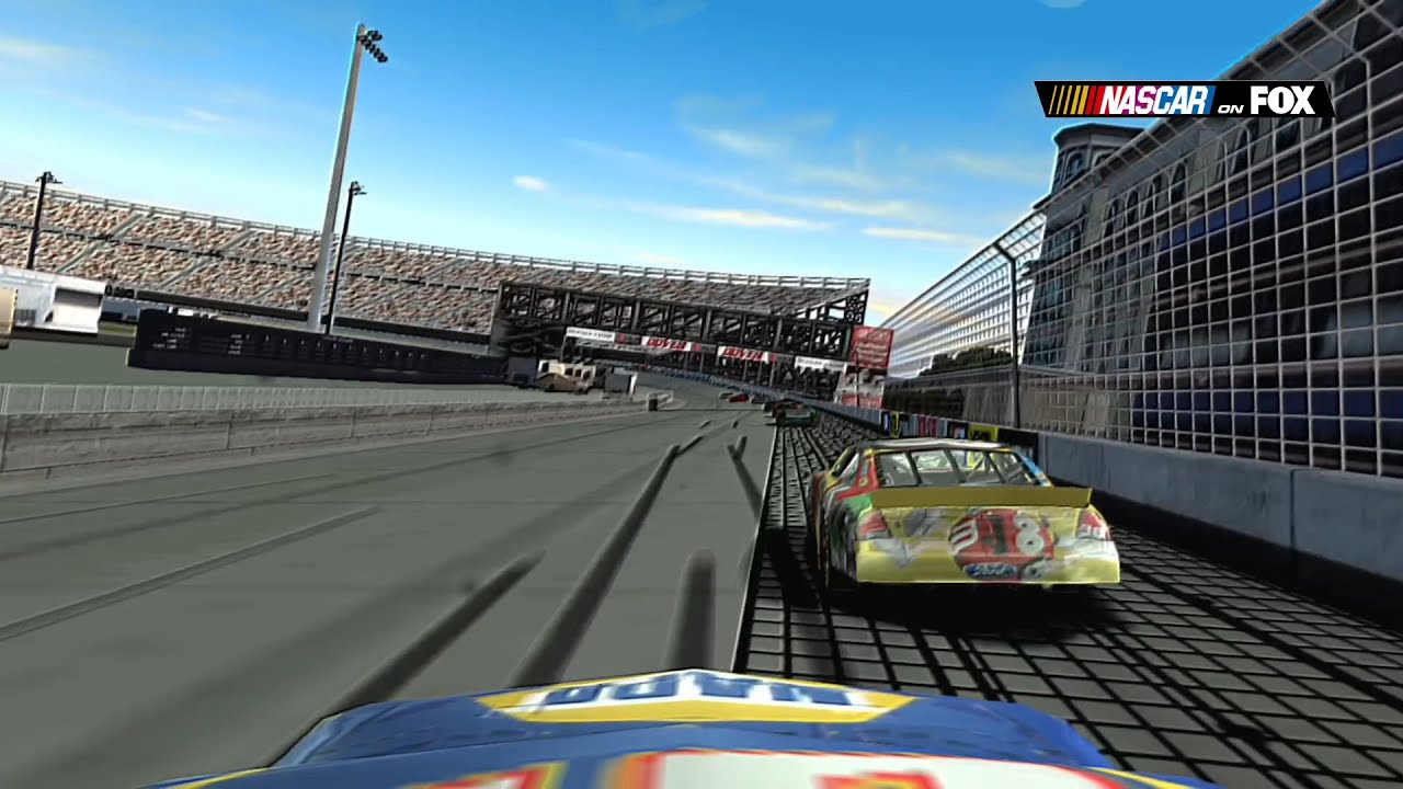 Nascar PSP - Dover Onboard Michael Waltrip Realism - YouTube