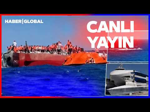 CANLI I Girne Açıklarında Yolcu Gemisi Alabora Oldu! 7 Kişi Hayatını Kaybetti 237 Kişi Kurtarıldı