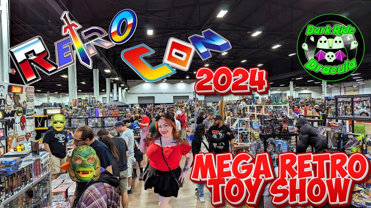 RETROCON 2024 - THE ULTIMATE 80'S TOY SHOW - YouTube