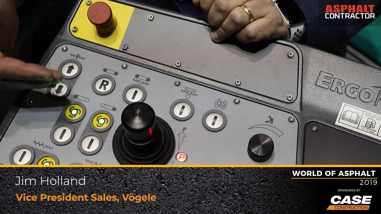 An In-Depth Look at VÖGELE's ErgoPlus 3 Operating Concept - YouTube