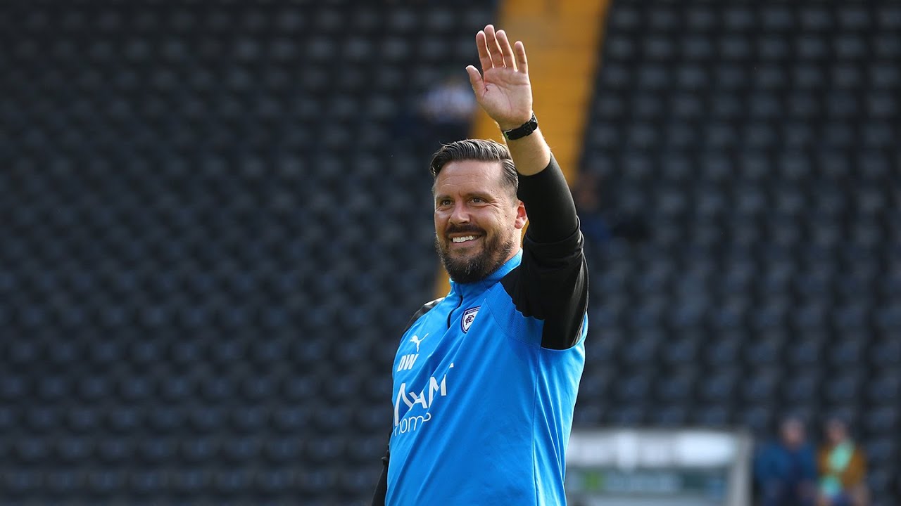 Post-match interview with Danny Webb | Scunthorpe United (H) - YouTube