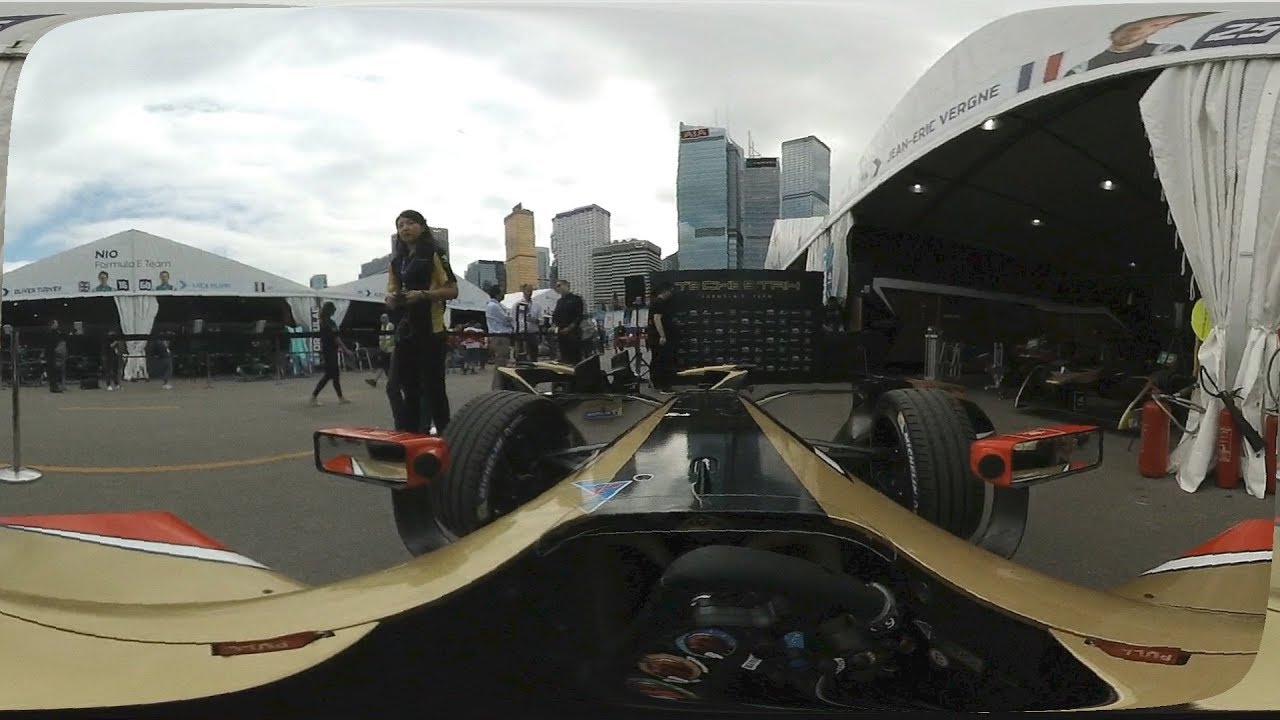 Formula E Cockpit | Hong Kong - YouTube
