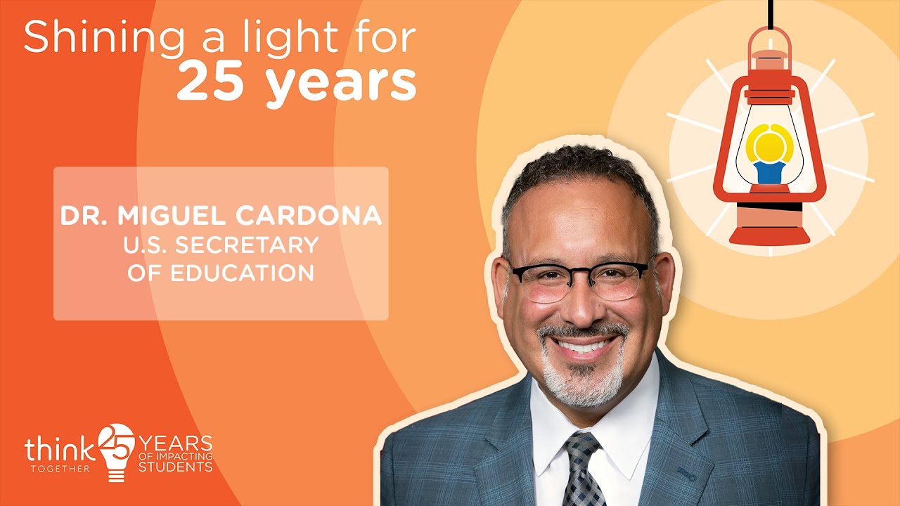 Dr. Miguel Cardona, U.S. Secretary of Education - Lights On Afterschool ...