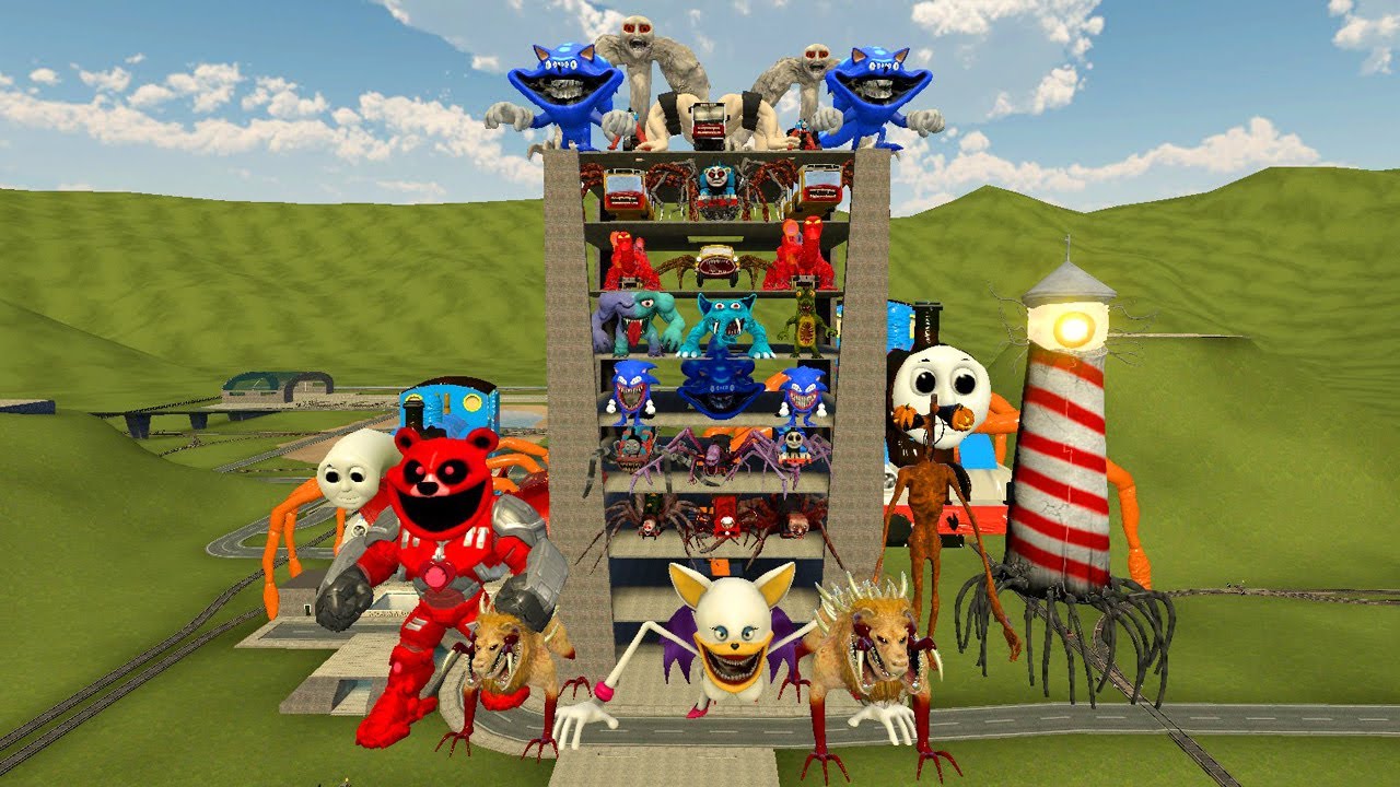 ALL MONSTERS Big & Small Thomas and Friends, Train Eater, McQueen ...