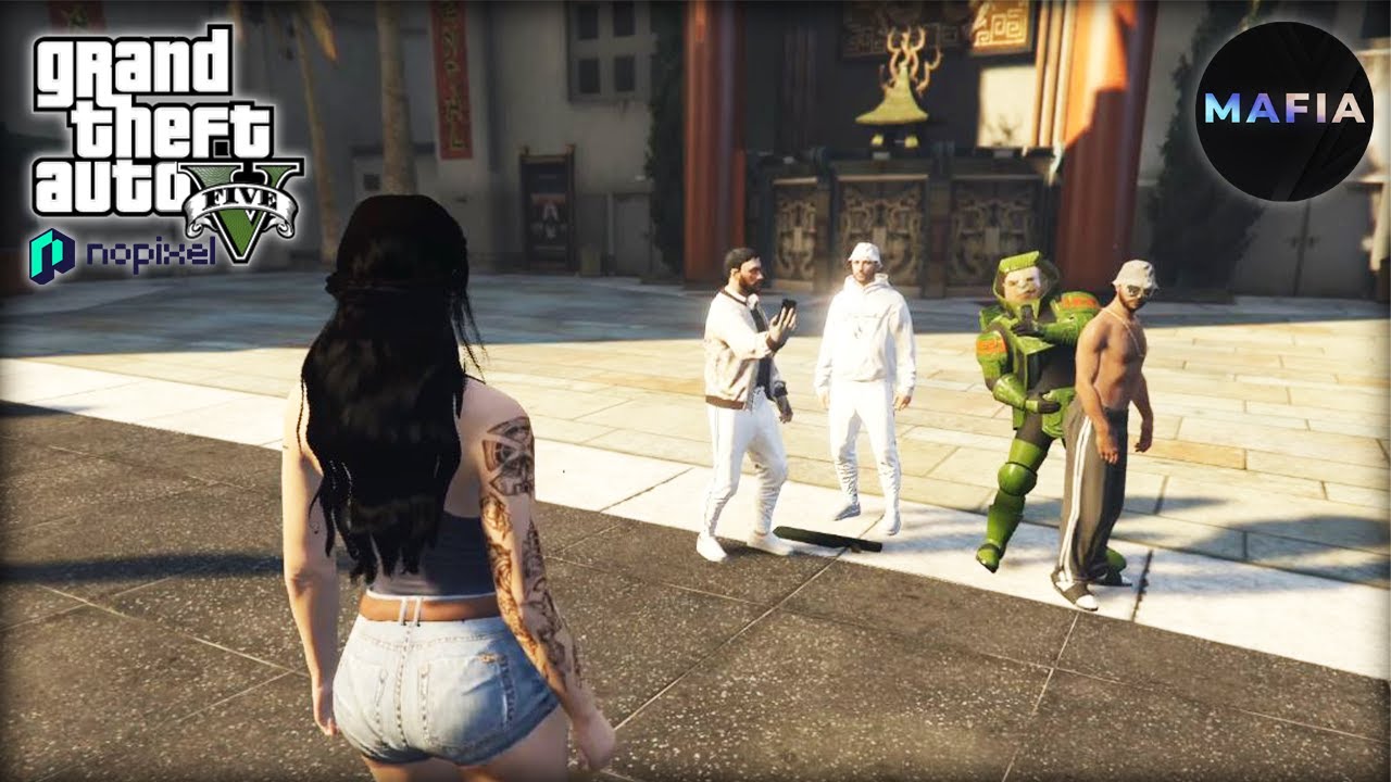 Cardi meets Zerkaa & The Mandem - NoPixel GTA RP - Cardi Beach ...