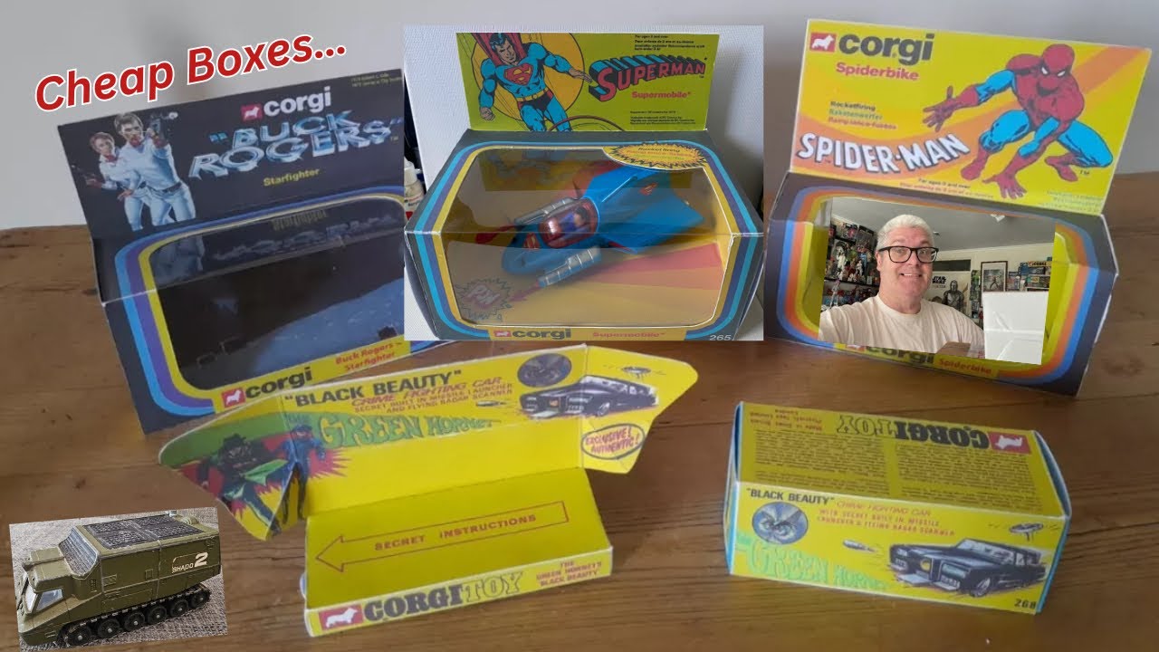 Incredible Corgi Box Haul Plus A Grail Found - YouTube
