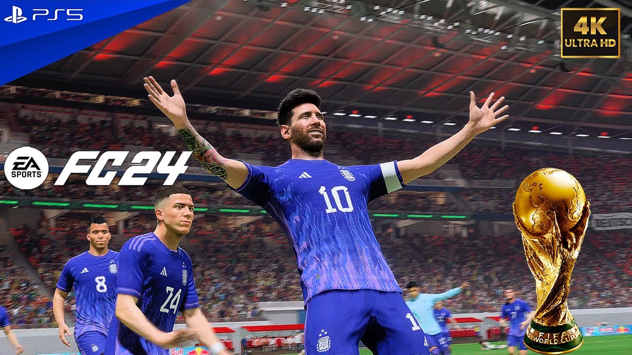 EA FC 24 - World Cup 2022 Winner vs World Cup 2014 Winner | Argentina ...