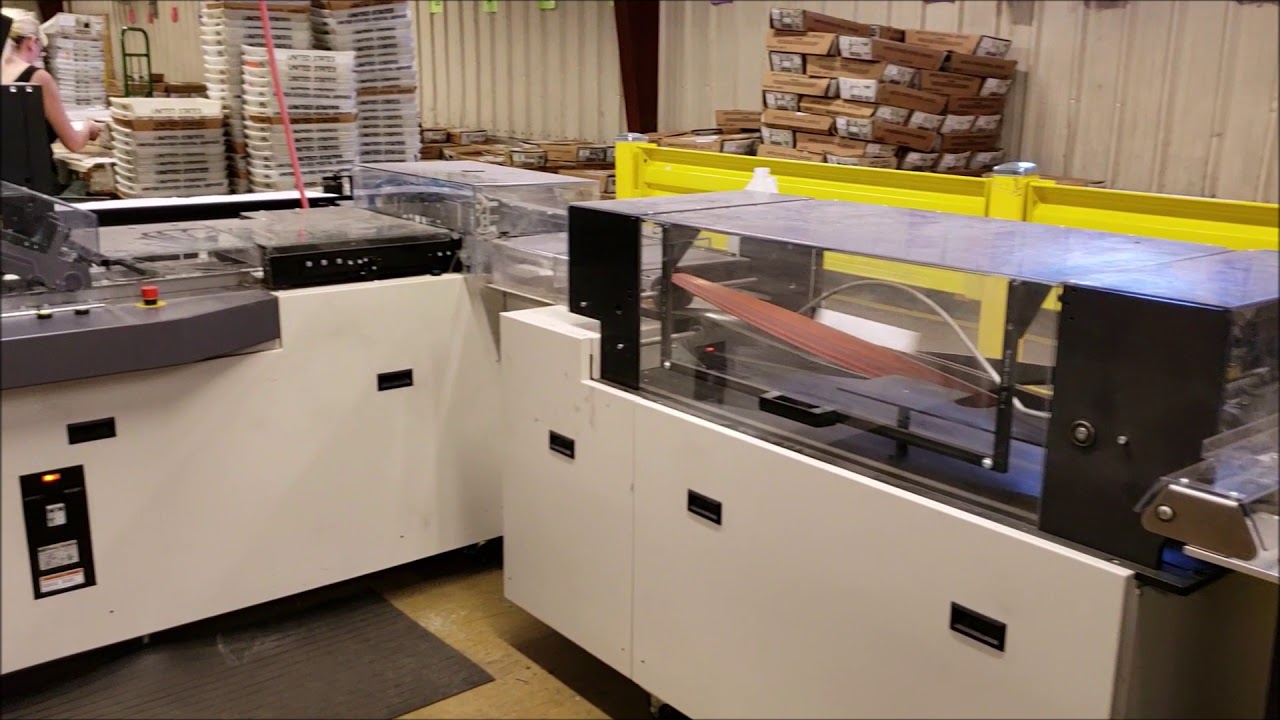 Read and print on a Flowmaster inserter - YouTube