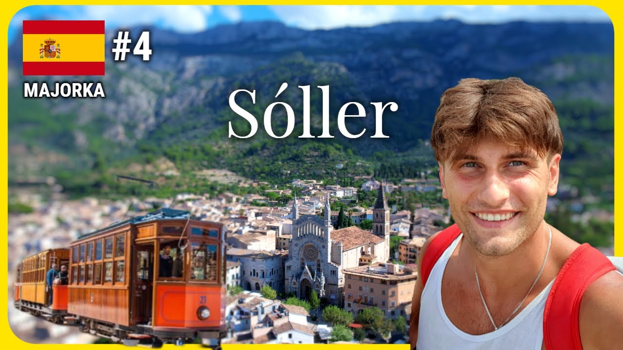 Sóller miasto na Majorce, które wygląda jak Zakopane i kolejka w centrum miasta Arek Błażkowski ...