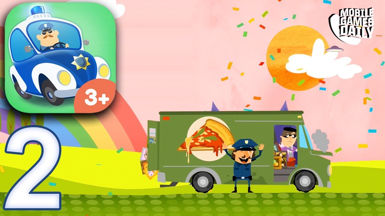 Little Police Station for Kids - Catching Robbers - Gameplay Part 2 ...