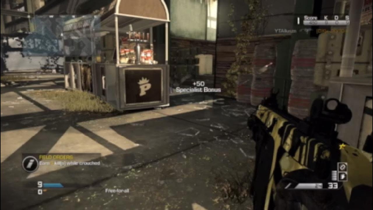 Alluszn vs x-JXY10-x in a 1v1 COD Ghosts - YouTube