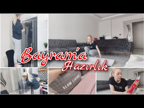 BAYRAM TEMİZLİĞİ 🧽YİNE DURAMADIM / GECE GECE BUZDOLABI ALT ÜST SİLİNDİ / TEMİZLİK VLOG
