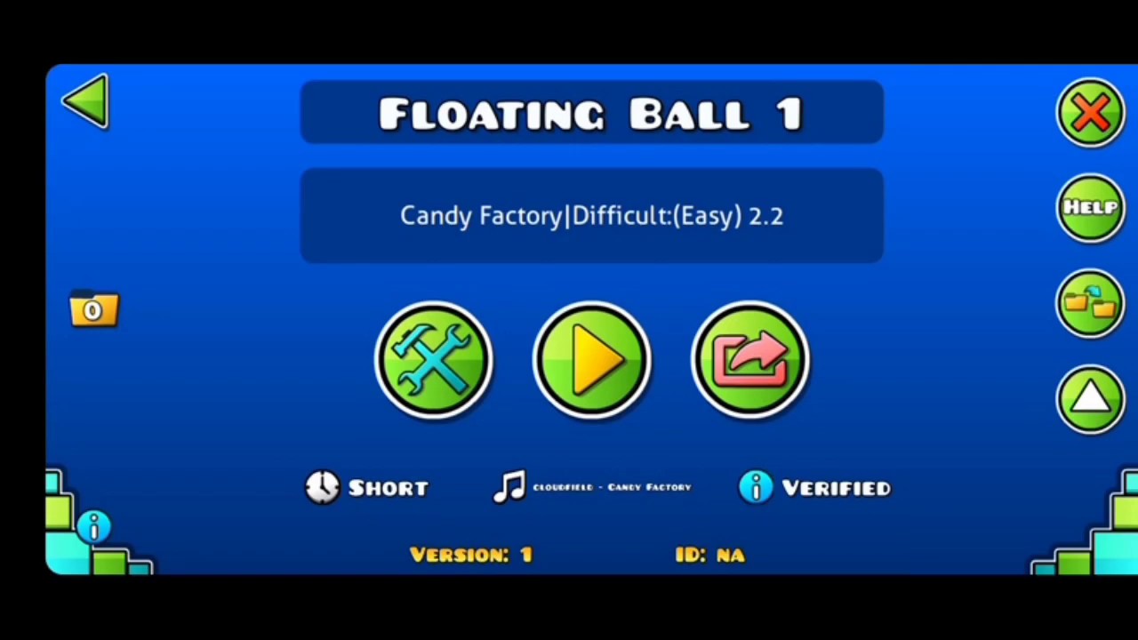 "Floating Ball 1"! (Easy)[2.2] Geometry Dash 2.2 Beta! - YouTube