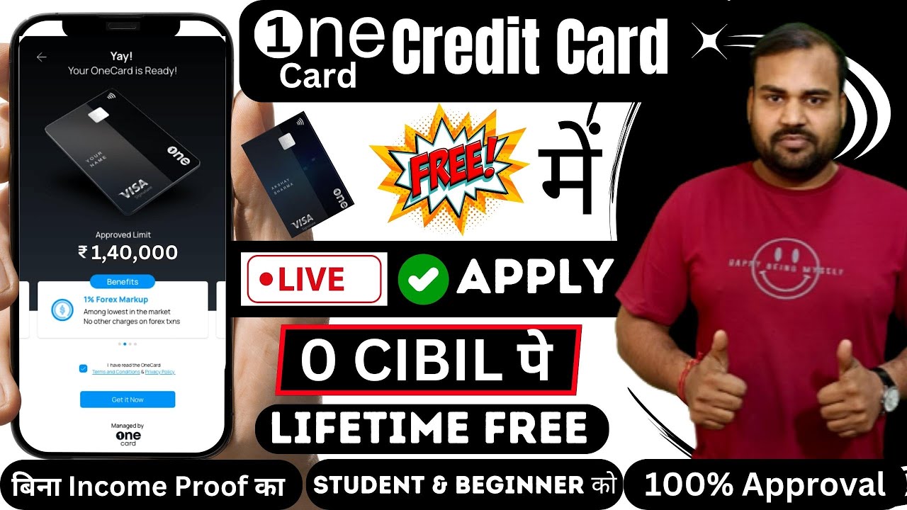 One Card Credit Card | One Card Credit Card Apply | How to Apply One ...