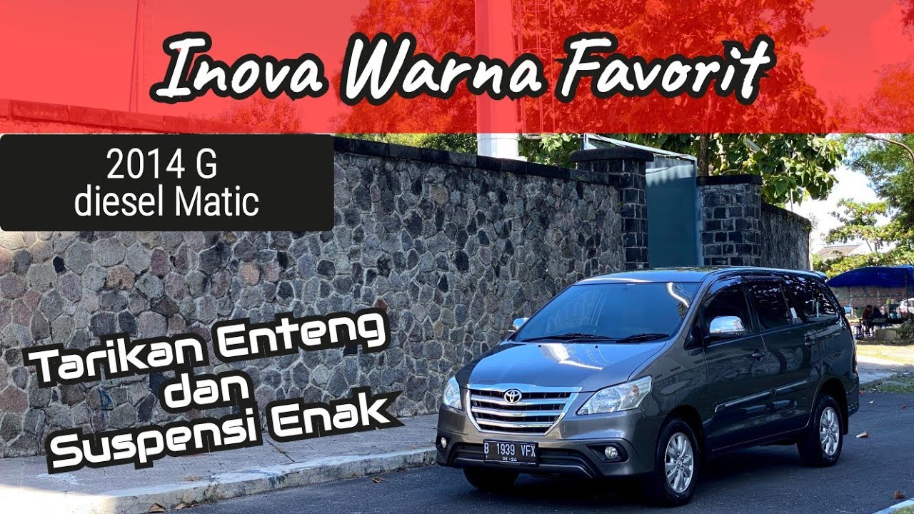 DI JUAL TOYOTA KIJANG INNOVA BARONG 2KD 2014 DIESEL MATIC TIPE G ...