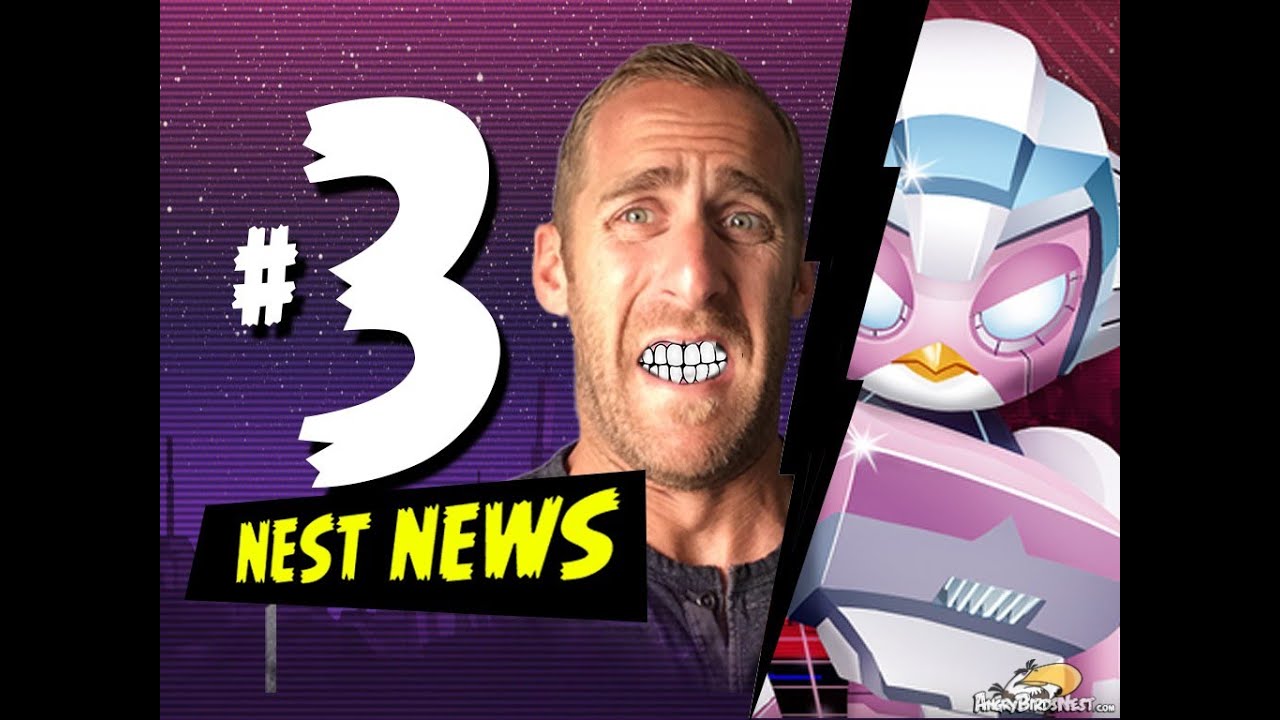 Angry Birds Nest News Part 3 - Angry Birds Transformers Arcee and ...
