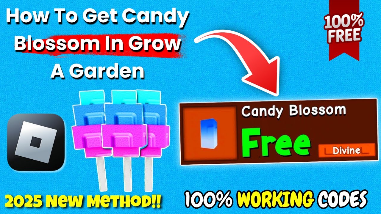How to Get Candy Blossom in Grow a Garden In 2025 - YouTube