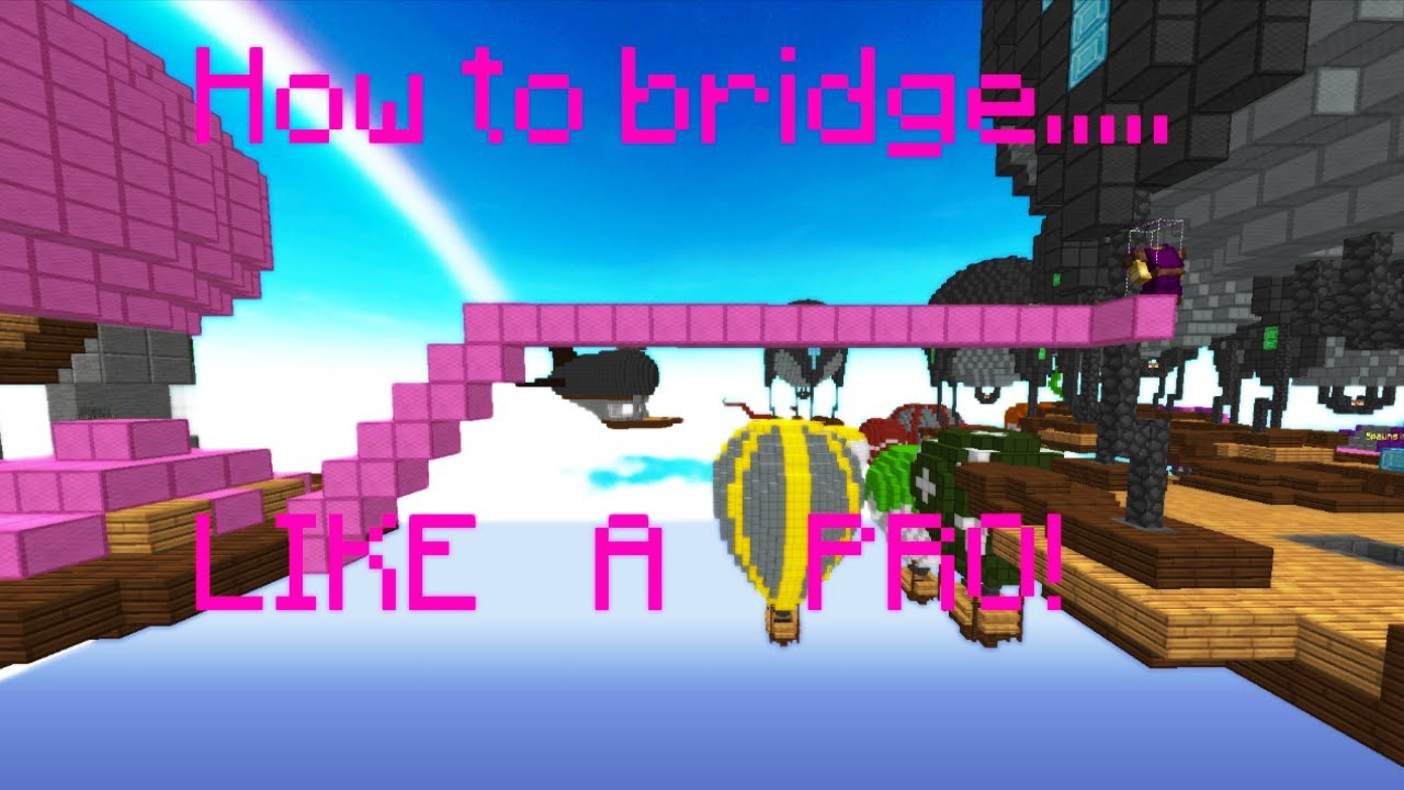 How to BRIDGE like a BEDWARS PRO - YouTube
