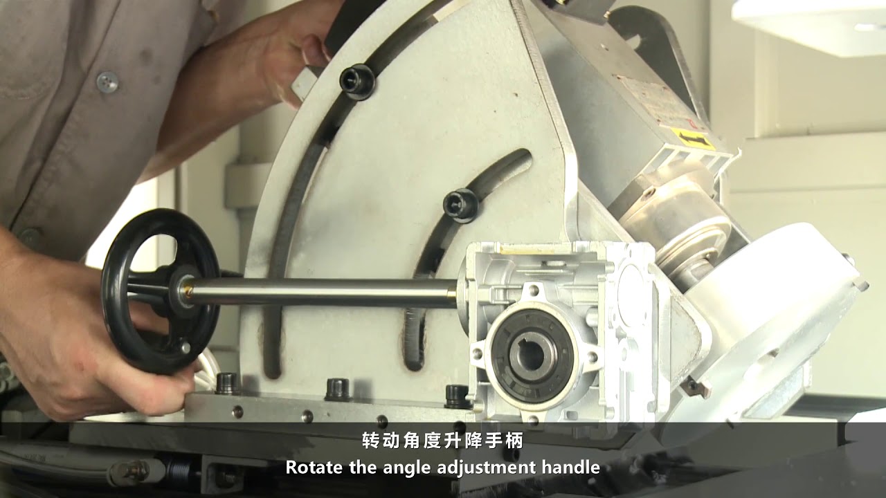 0-60° acrylic polishing machine with diamond tools - YouTube