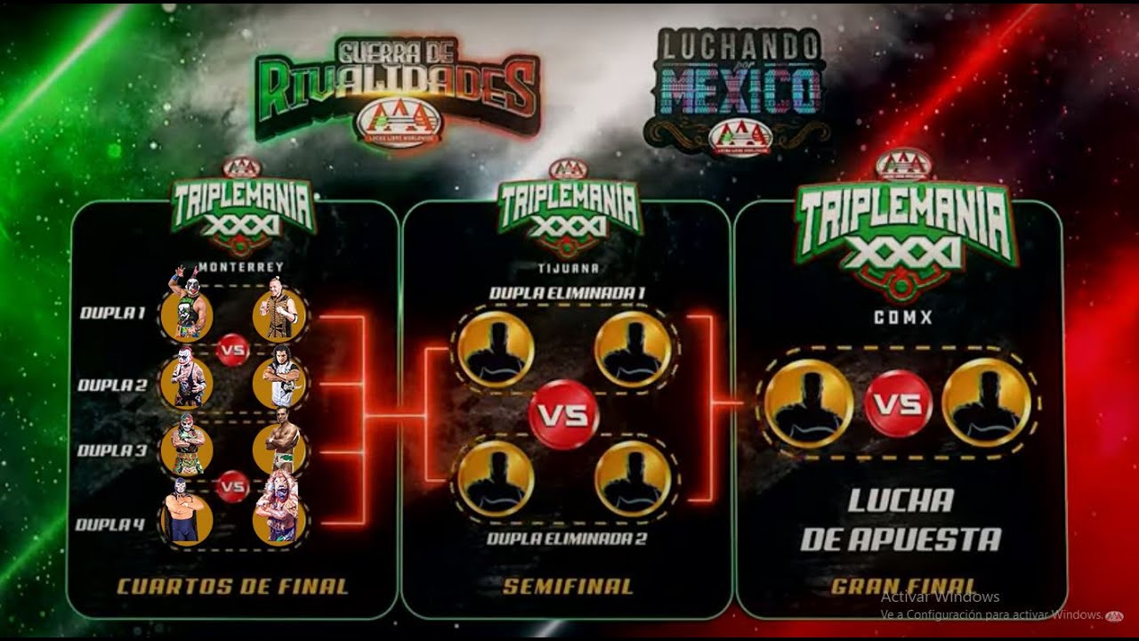 Así la Primera Fase en TRIPLEMANÍA 31 - YouTube