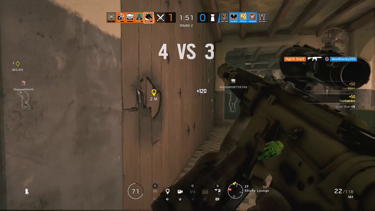 Rainbow Six Siege- 30 Sec Clip - YouTube