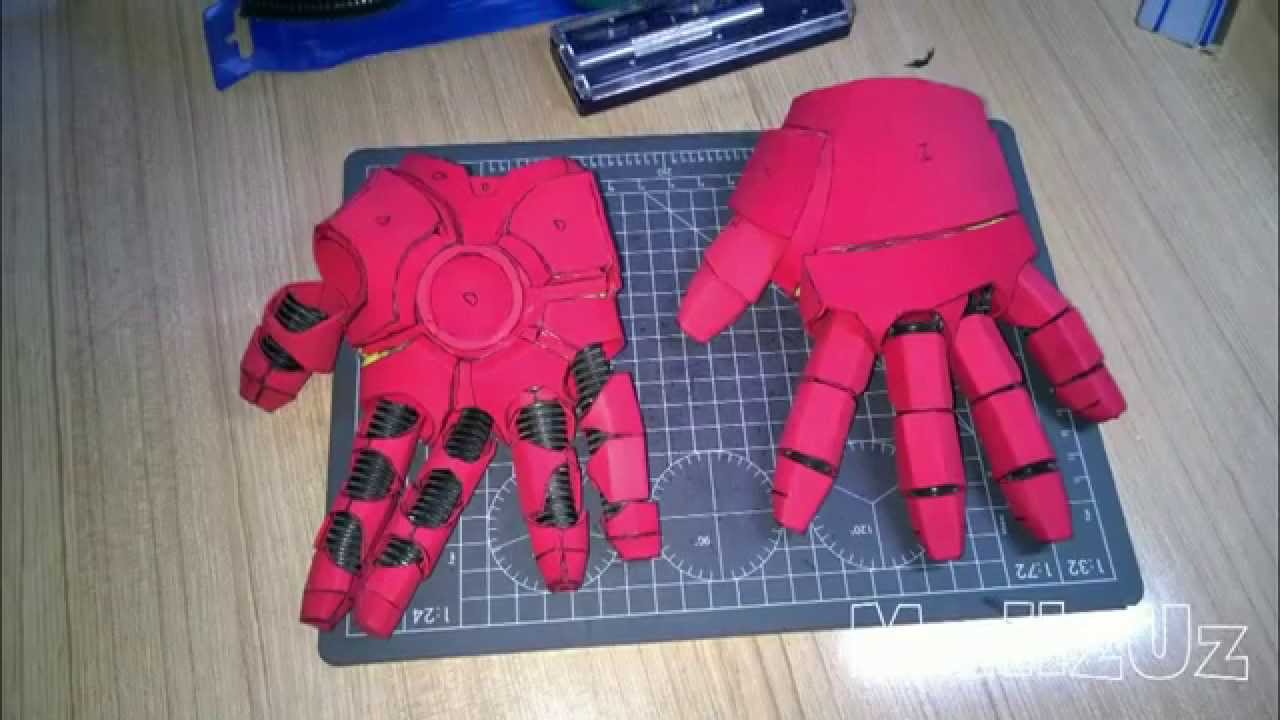 COSPLAY AIRON MAN ( manos ) - YouTube