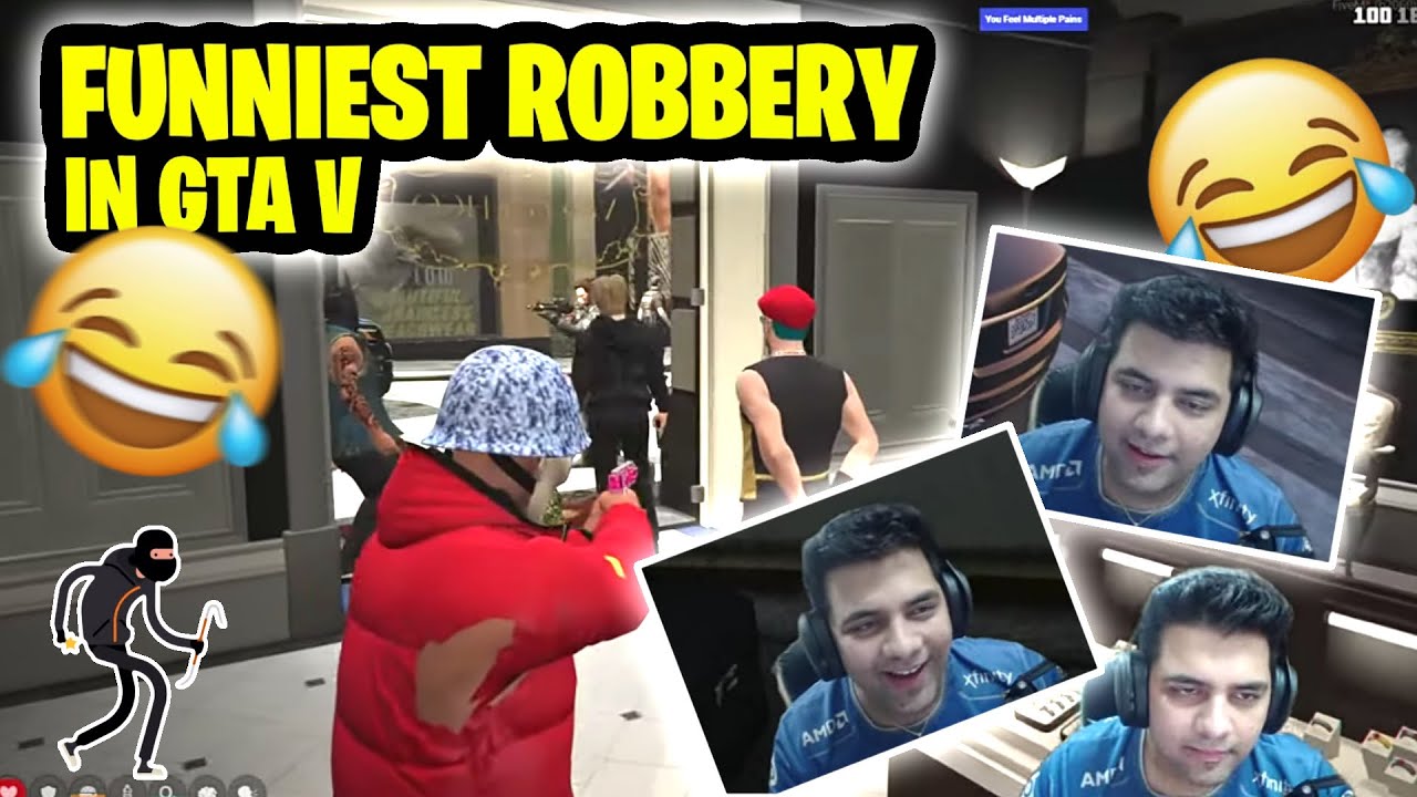 Funniest Robbery in GTA V Roleplay, Arab Police Roleplay vs Mumbai ka ...