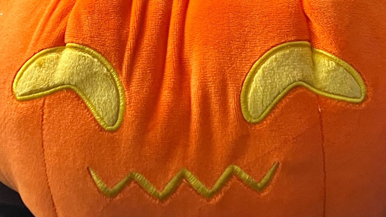 Unboxing MASSIVE pumpkin SmokeeBee plush - YouTube