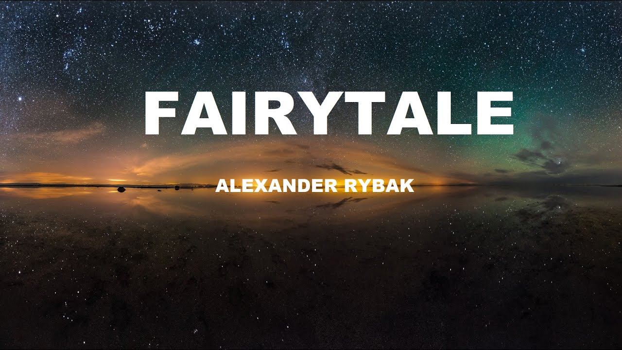 Alexander Rybak - Fairytale (Lyrics) Norway 🇳🇴 Eurovision Winner 2009 ...