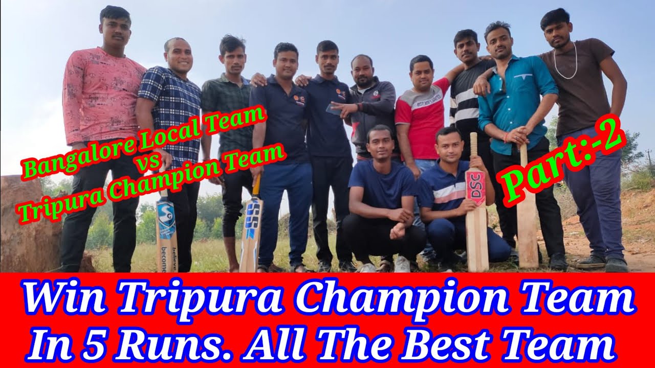 BL Local Team vs TR Champion Team || Win TR Champion Team In 5 Runs ...