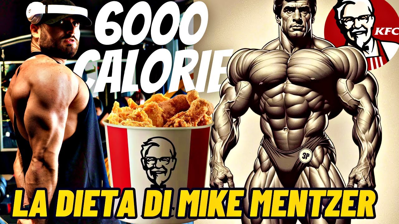 MANGIO COME MIKE MENTZER DIETA DA 6000 CALORIE PER LA FASE DI MASSA ...