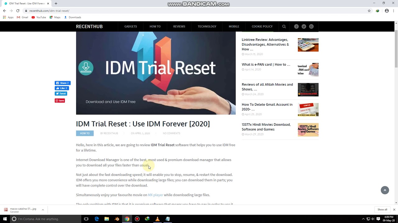 HOW TO USE IDM FOREVER [100%WORKING] - YouTube