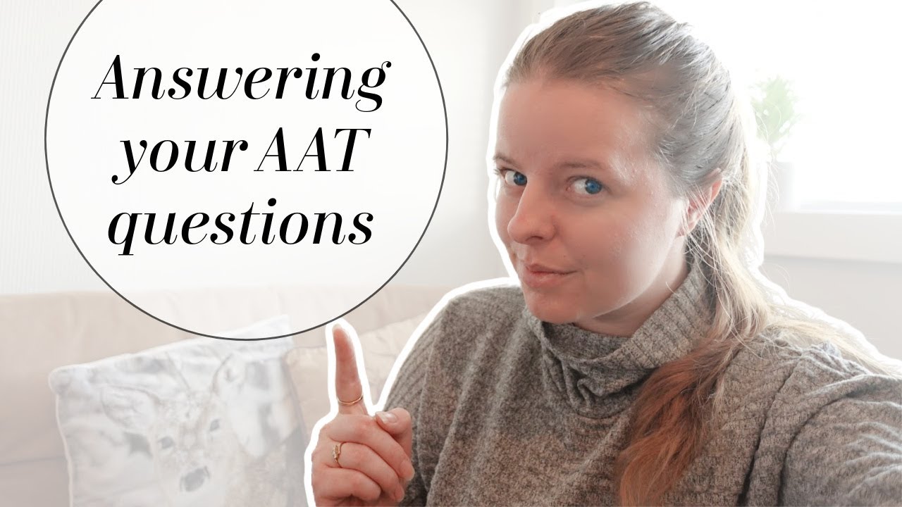 Chartered Accountant answers your AAT questions - YouTube