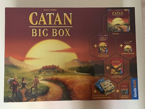 The Settlers of Catan | Catan Expansion | Catan Big Box | Unboxing ...