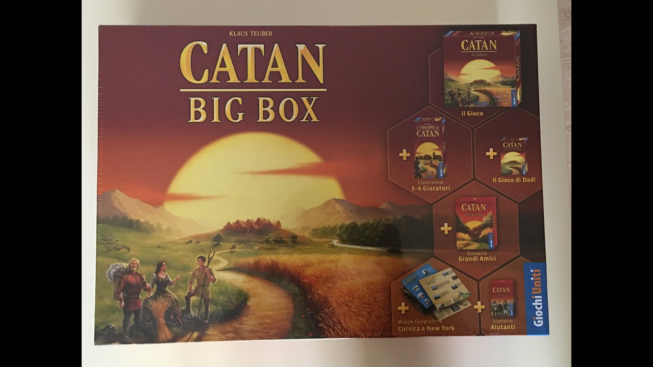The Settlers of Catan | Catan Expansion | Catan Big Box | Unboxing ...