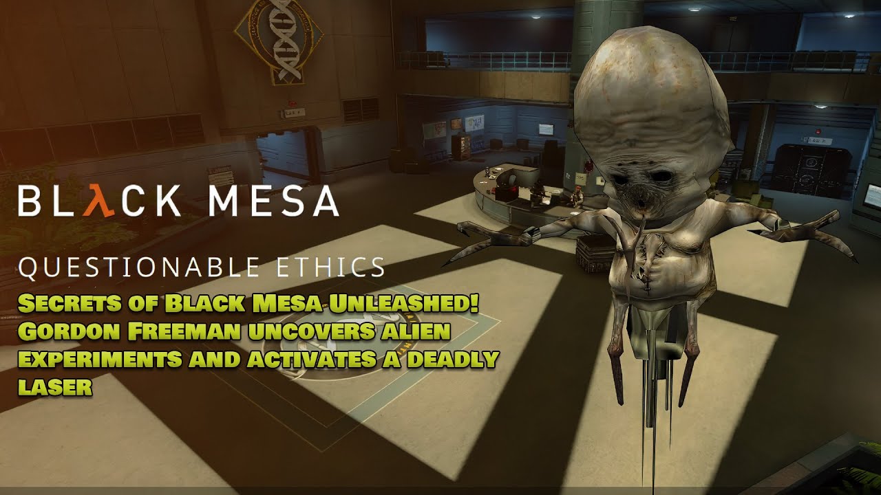 Half-Life Definitive Edition - Questionable Ethics Secret Labs & Alien ...