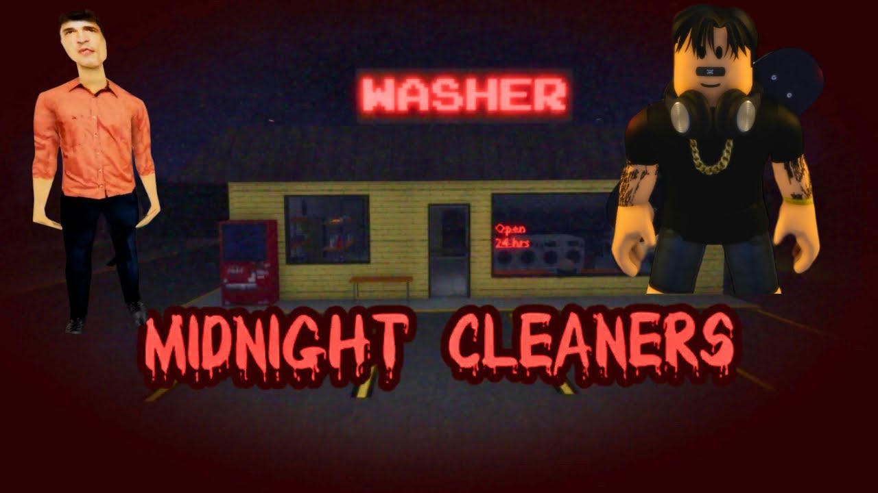 พนักงานร้านซักผ้า กะดึก เกือบเอาชีวิตไปทิ้ง!! Roblox game Midnight ...