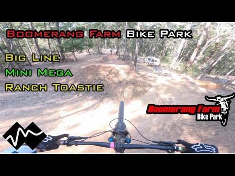 BOOMERANG FARM BIKE PARK!!!! BIG LINE AND MORE!! - YouTube
