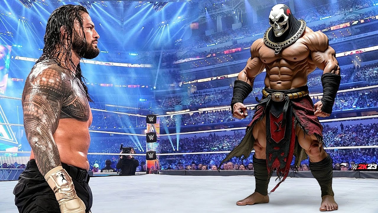 WWE 2K24 - Roman Reigns vs Kuro Mask - FULL MATCH | WWE Nov 14, 2024 ...