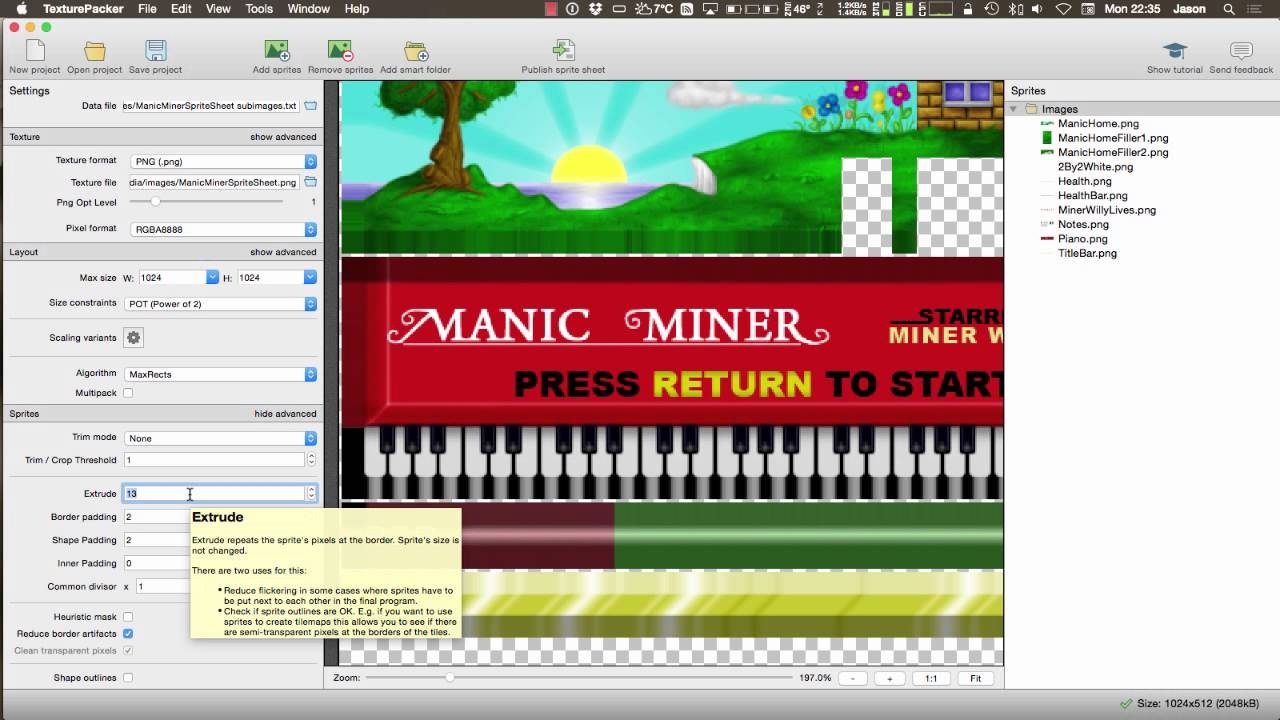 Tutorial 6 - Texture Packer with AGK - YouTube