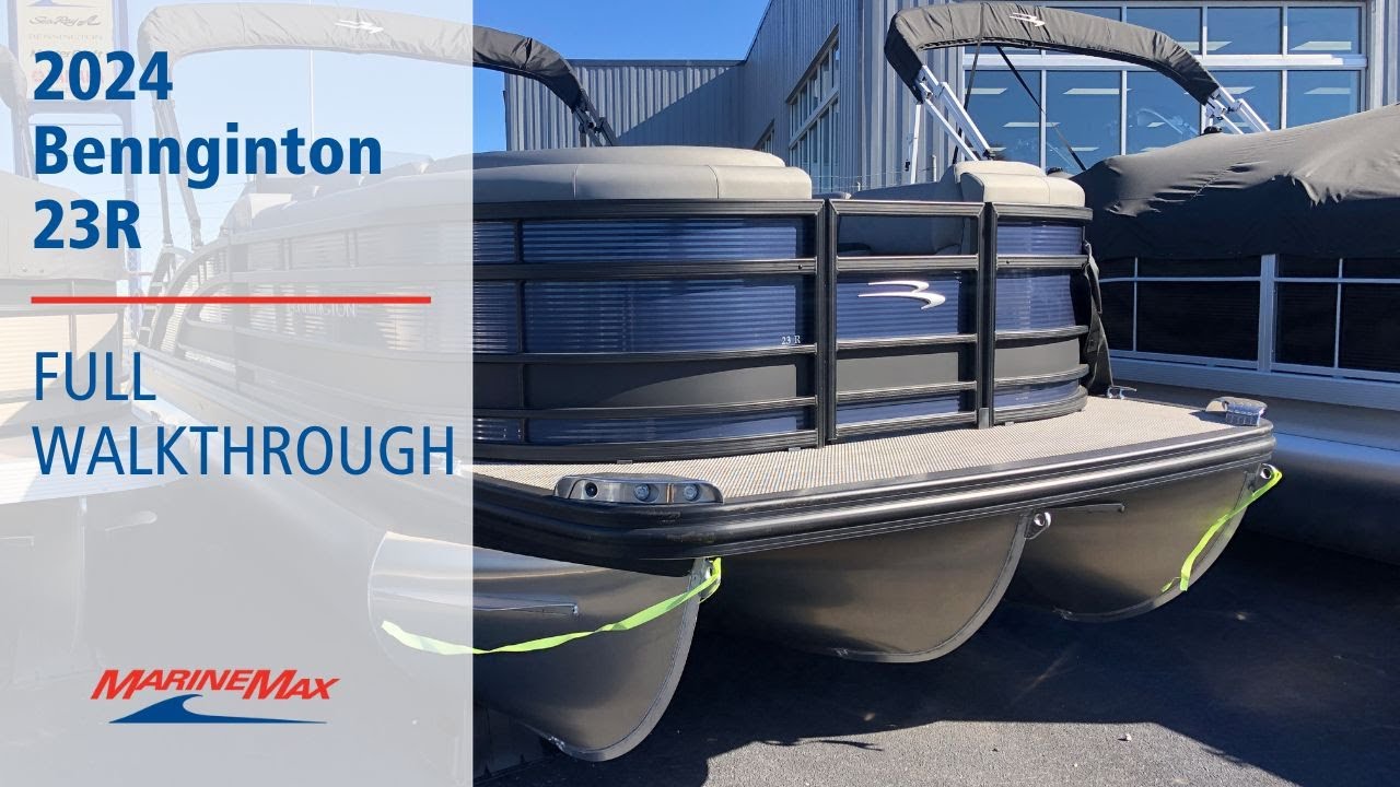 2024 Bennington 23R | MarineMax Greenville - YouTube
